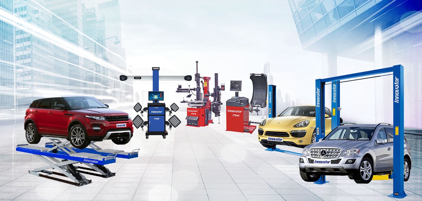 Car Lift, Wheel Service and Shop Equipment by Innovator
